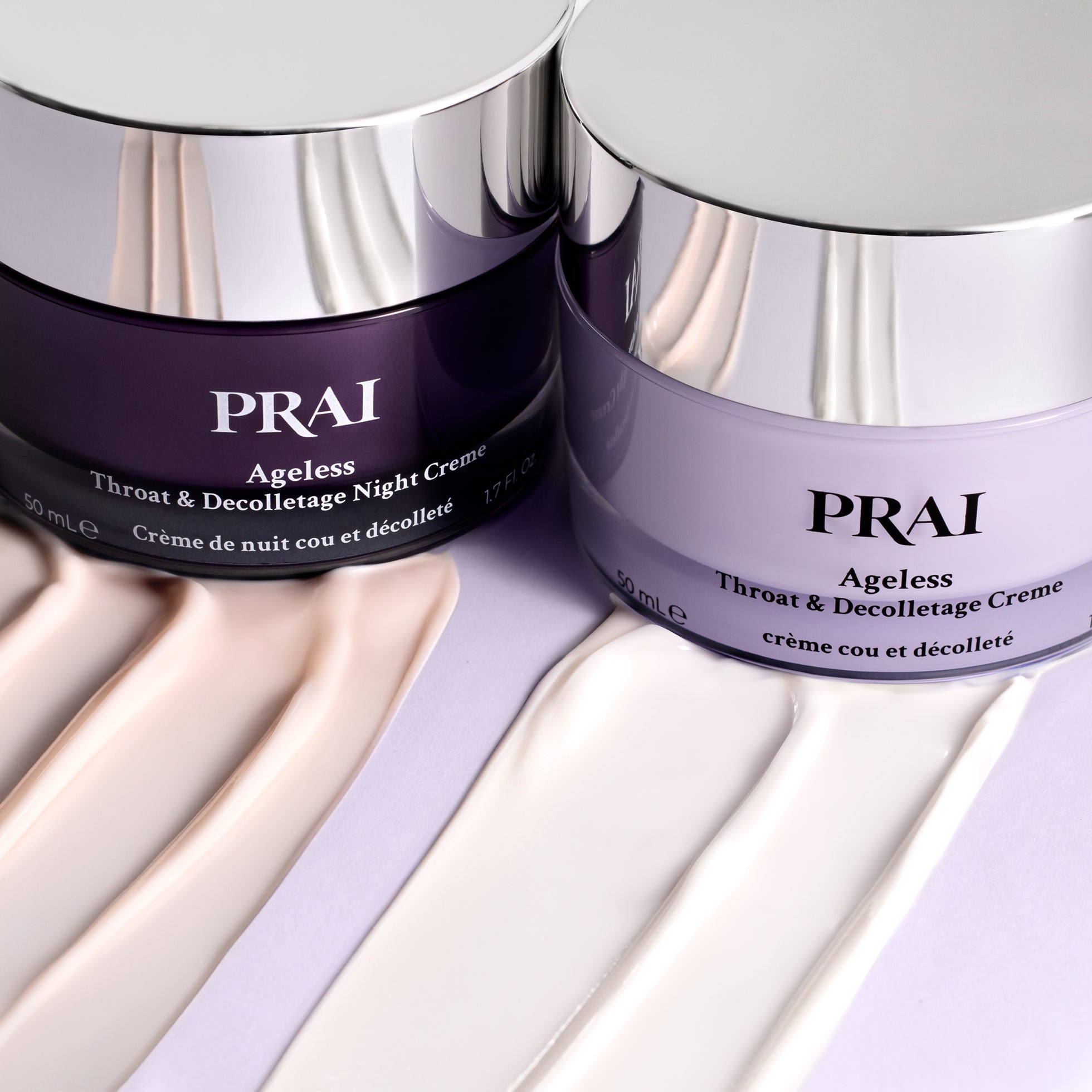 Ageless Throat Day and Night Creme Duo – PRAI Beauty UK
